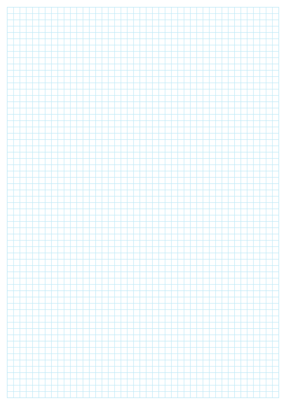 A4 Double Sided 5mm Graph Paper - 5 Colours – LegaC
